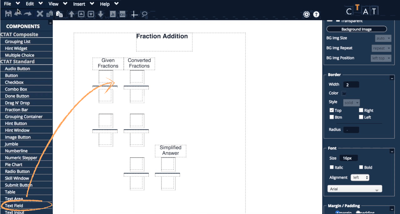 Building an HTML Student Interface