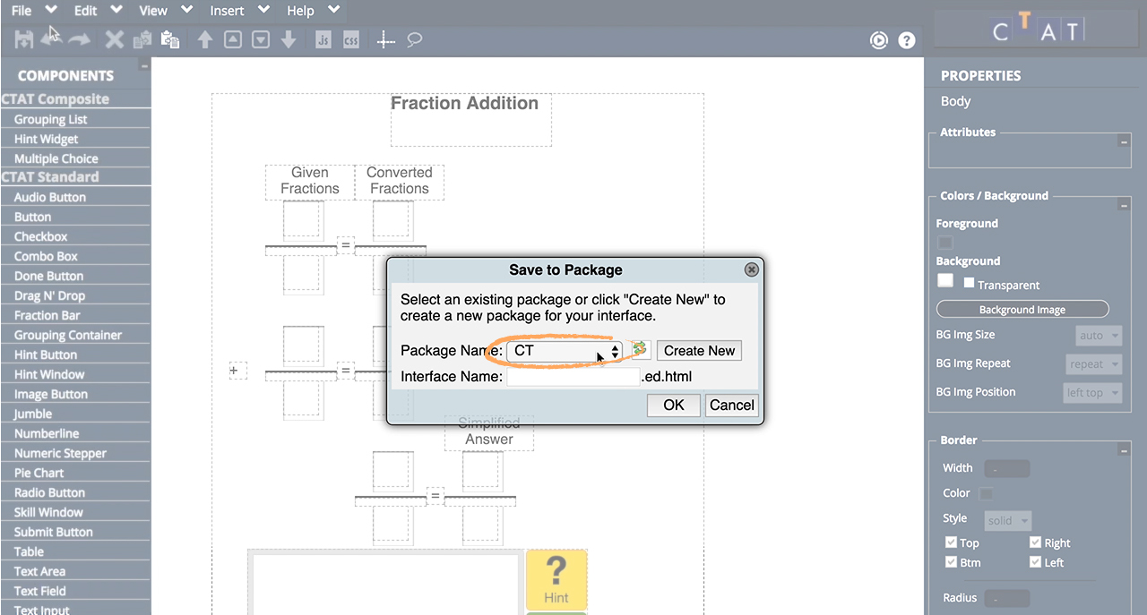 Building an HTML Student Interface