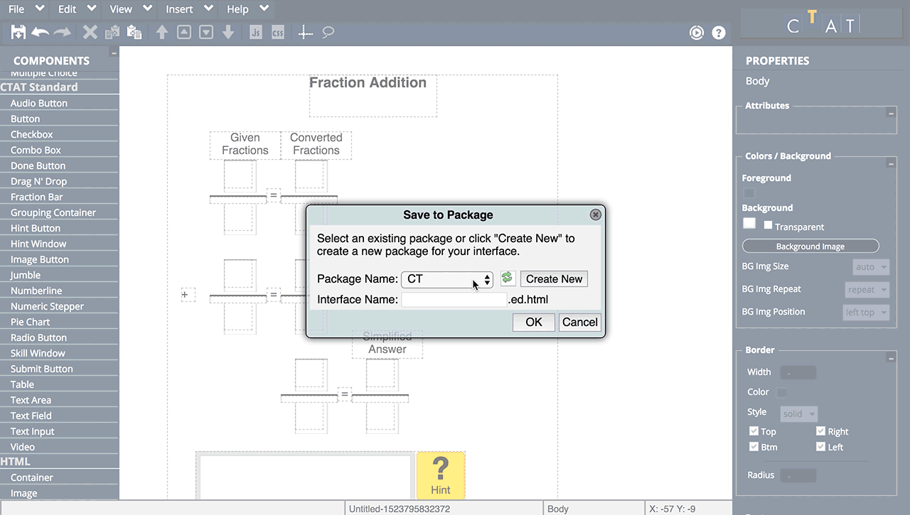 Building an HTML Student Interface