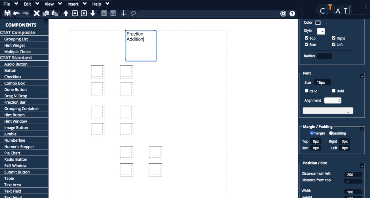 Building an HTML Student Interface
